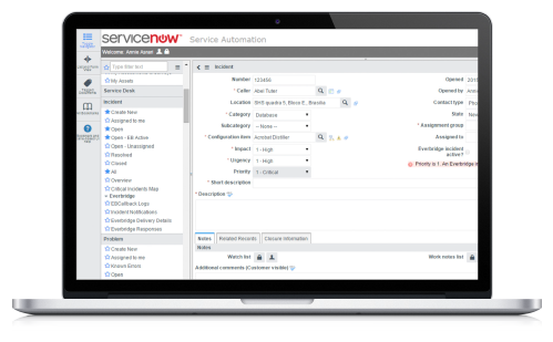 ServiceNow and Everbridge Demo